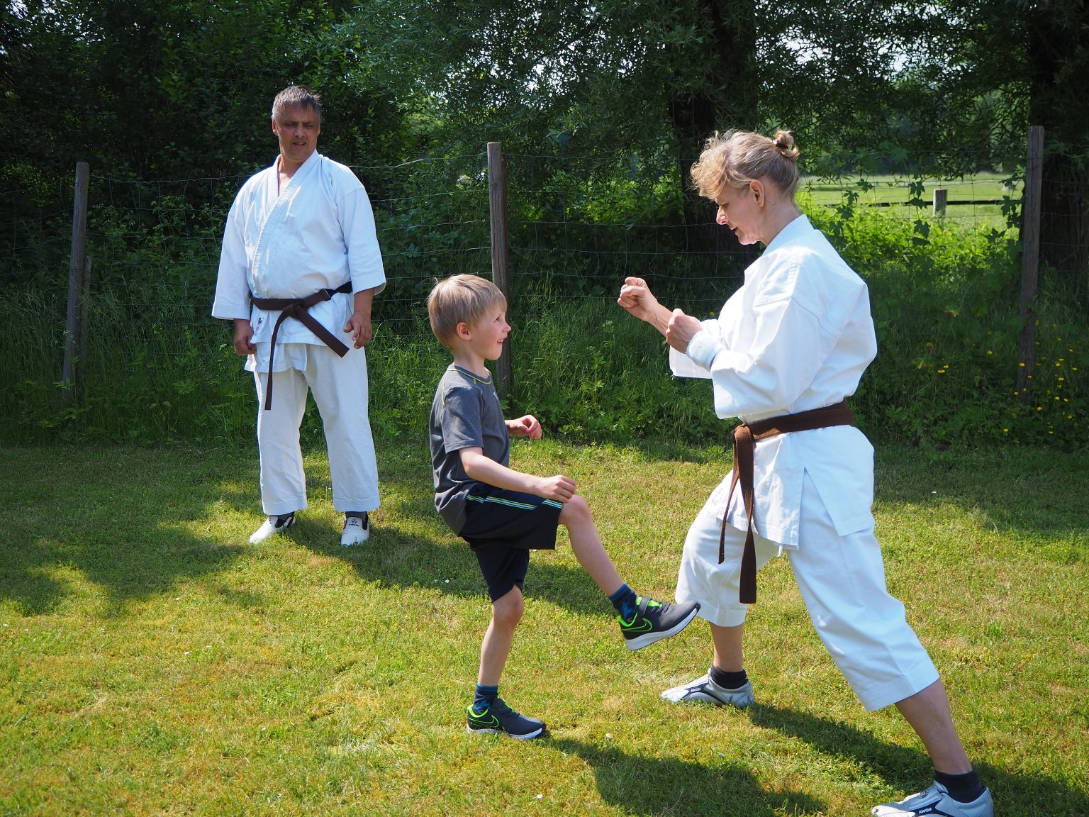 Karate-Kindertraining Outdoor - Dojo Tora